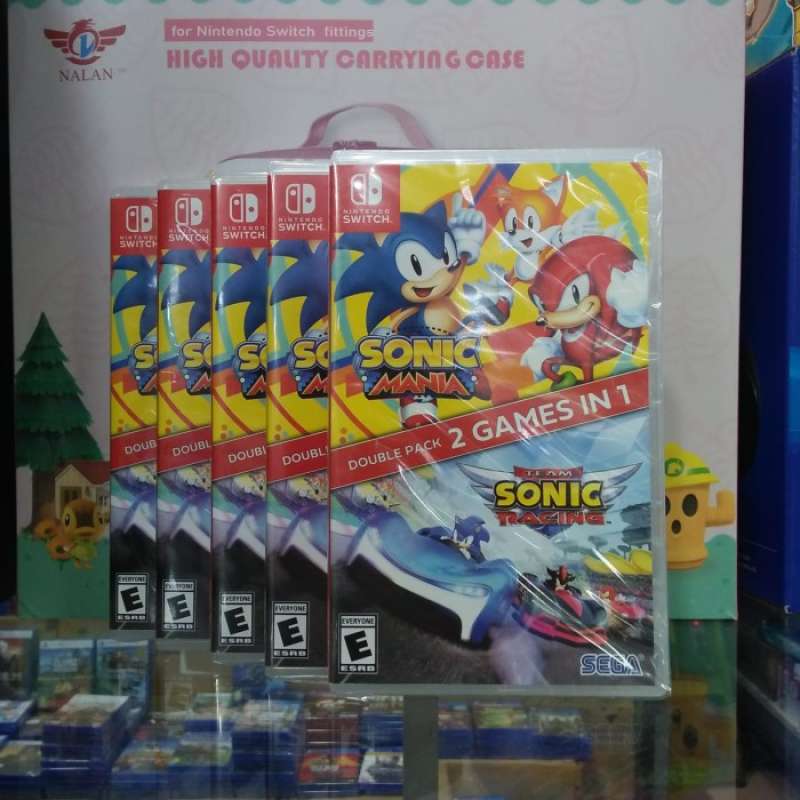Jual Switch Sonic Mania + Team Sonic Racing Double Pack 2in1 di Seller Silvanna - Kapuk Muara ...