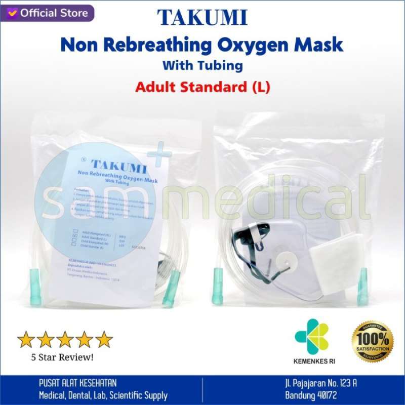 Oksigen Masker Non Rebreathing Gratis Ongkir 🔥 Harga Murah Mei 2025