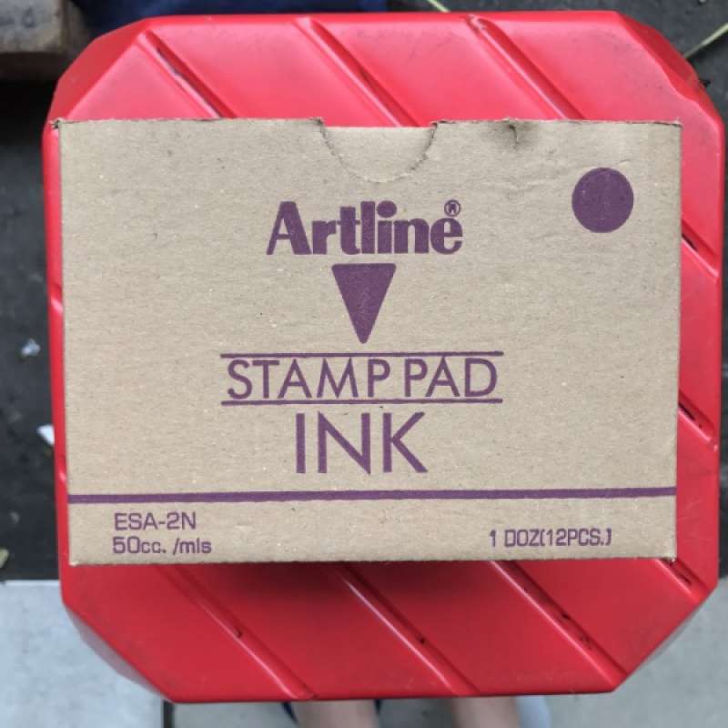Promo Stamp Pad Ink / Tinta Stampel Artline Diskon 15% di Seller Kerrin ...