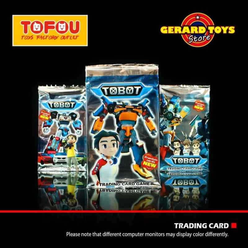 Jual Mainan Kartu Tobot Trading Cards Game Hologram [1 Kemasan Random ...