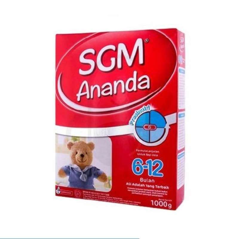 Jual SGM ANANDA PRESINUTRI USIA 6-12 BULAN 1000 GRAM BOX di Seller ...