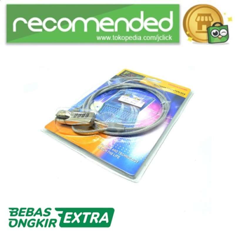 Jual Promo Of the month Kunci Pengaman Laptop Code Number Security Lock ...