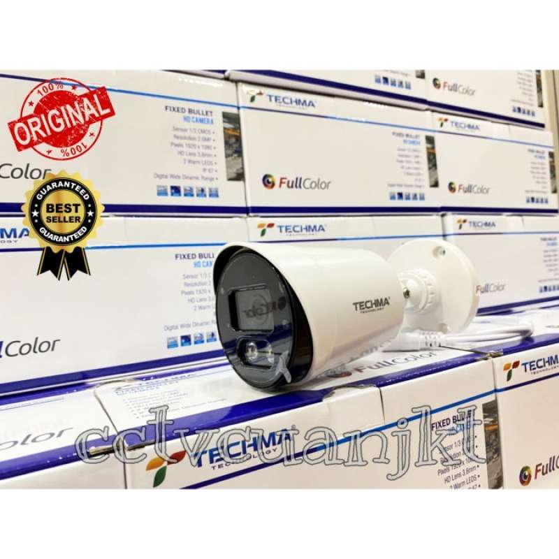 Jual Tahun ini aja kak Camera CCTV Full Color Techma HD Outdoor TCM ...