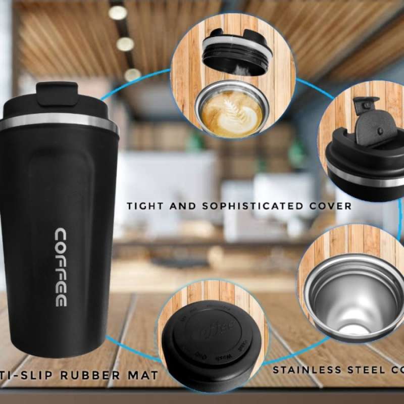 Jual Terjamin Termos Coffee And Teh Cup Botol Stainless Anti Karat ...