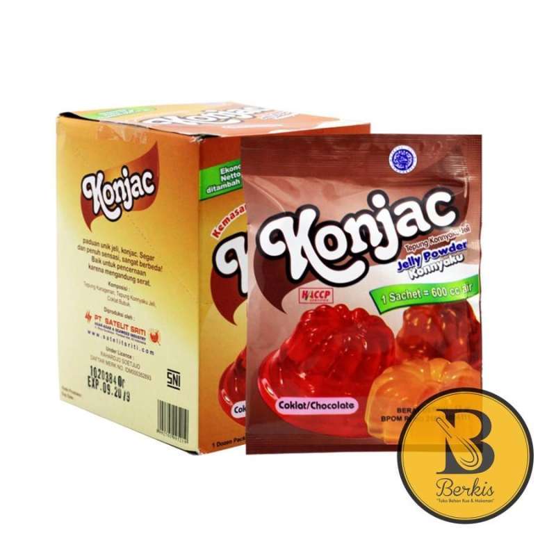 Promo Konjac Jelly Powder Box (isi 12 Pcs) / Bubuk Jeli Konyaku - Jeruk ...
