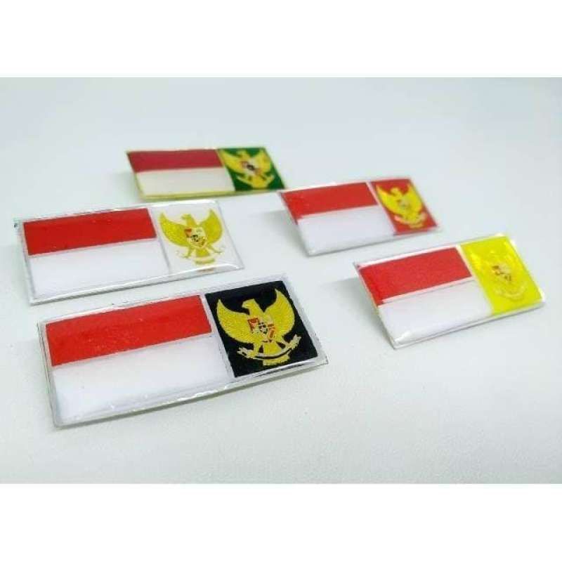 Jual Pin Merah Putih Garuda Pin Bendera Merah Putih Dengan Lambang ...