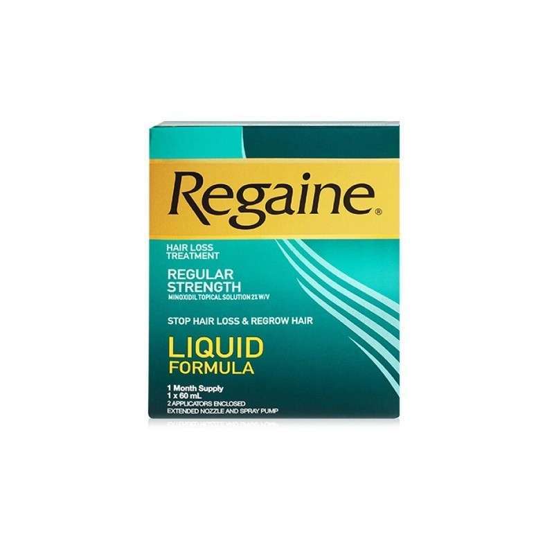Jual Regaine Regular Strength, 2% Solution, 60ml, Hair Loss Treatment ...