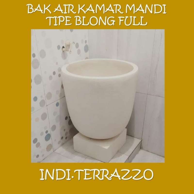 Jual INDI TERRAZZO BAK AIR KAMAR MANDI UNIK TIPE BLONG FULL/ BAK AIR ...