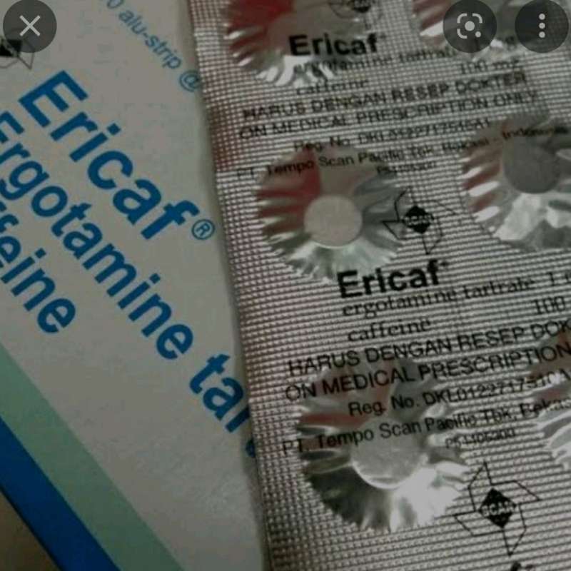 Jual Ericaf_// Strip Original Di Seller Toko Obat Sumber Jaya - Rawa ...