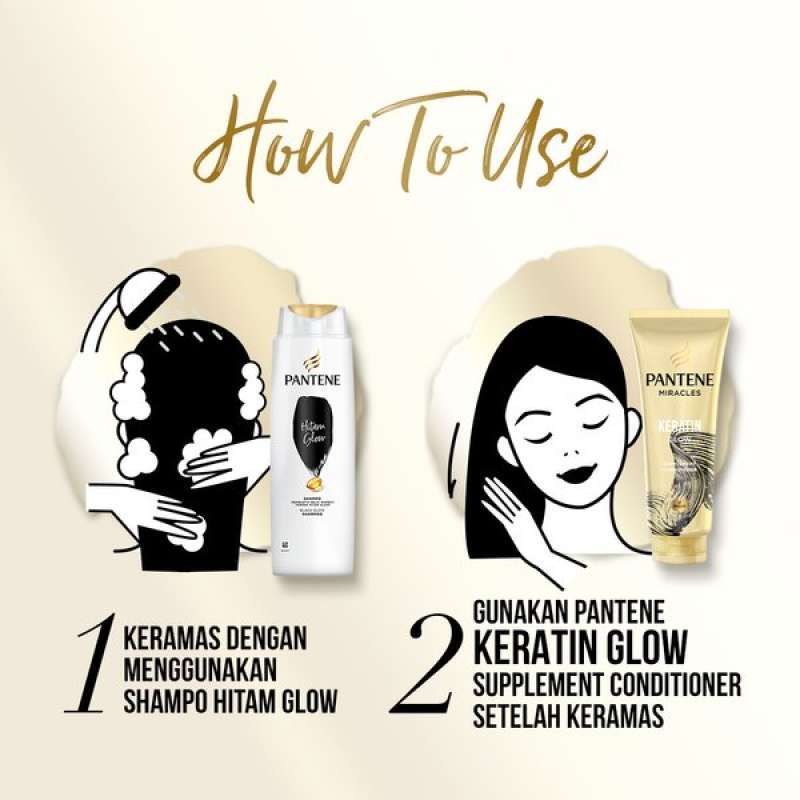 Jual Pantene Hitam Glow Shampoo [750 Ml] - Paket Isi 3 Di Seller P&g Pc ...