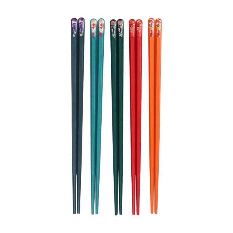 Jual GLO - USEMD Alat Makan Sumpit Japanese Style Chopstick 5 Pasang ...