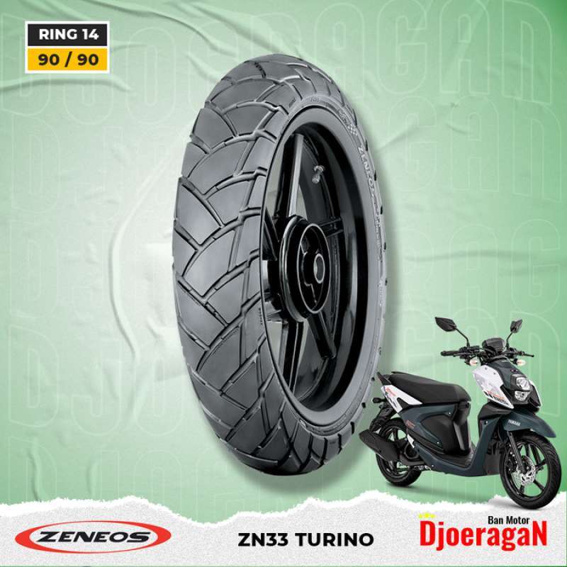 Promo Ban Motor Matic Trail Zeneos Zn33 Turino Ring 14 90/90 X-ride ...