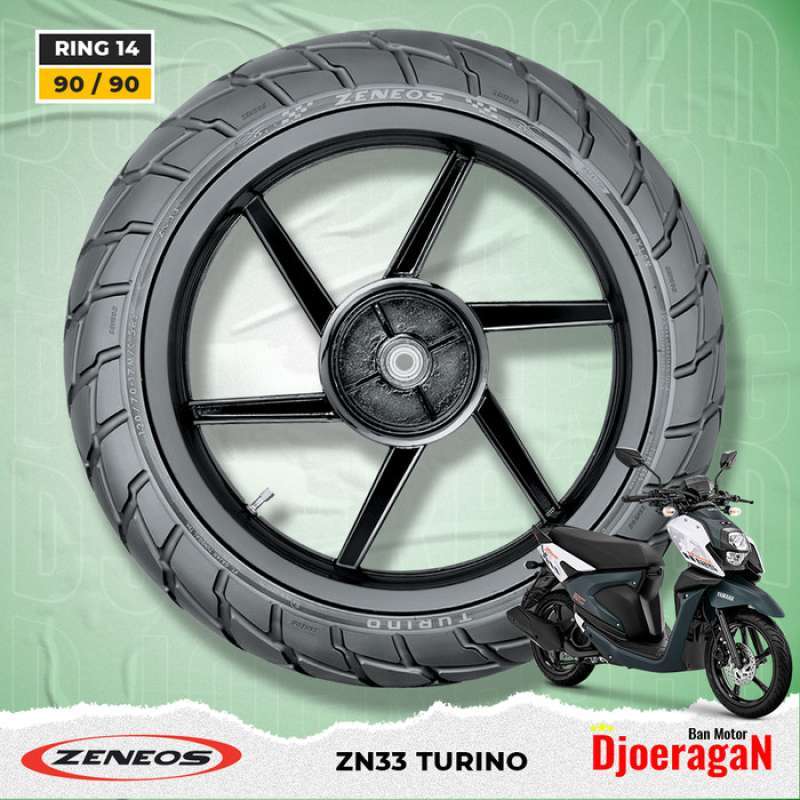 Promo Ban Motor Matic Trail Zeneos Zn33 Turino Ring 14 90/90 X-ride ...