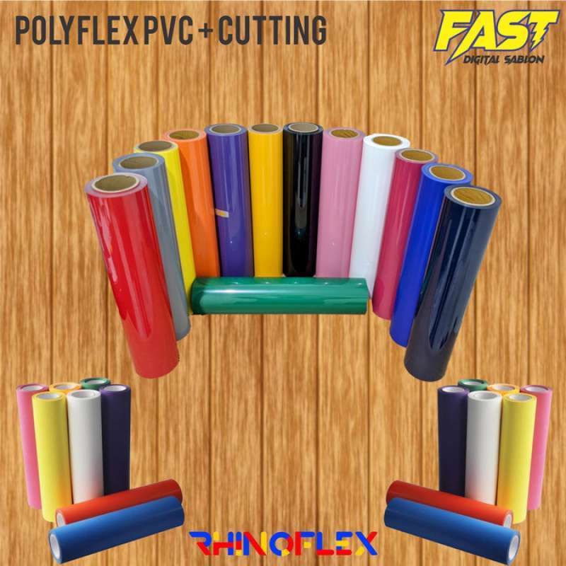 Promo POLYFLEX RHINO PVC + CUTTING Diskon 5% di Seller Bunny Store ...