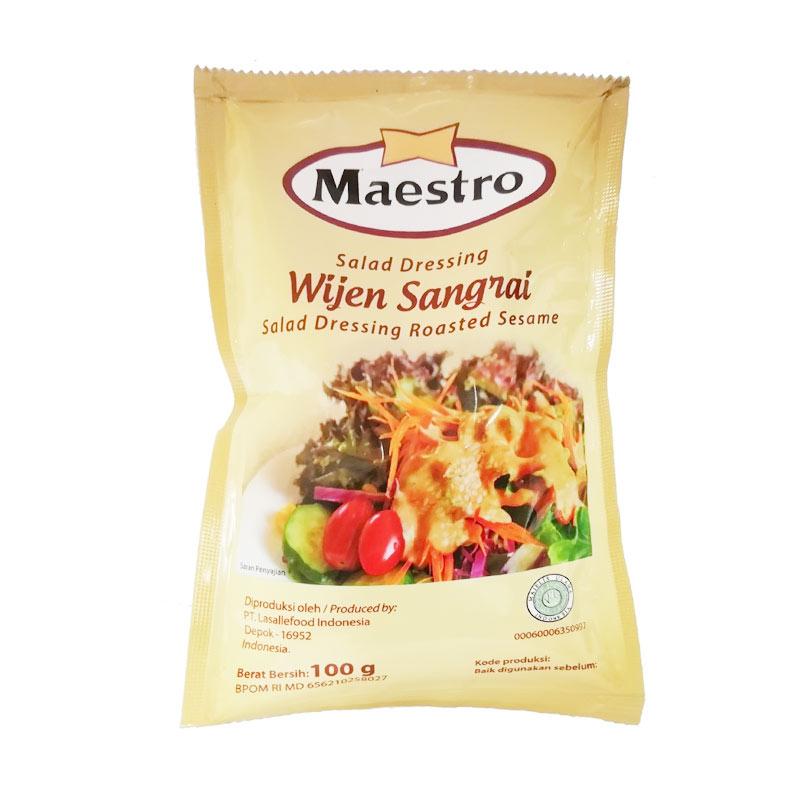 Jual Maestro Roasted Sesame [sachet/ 100 G] Di Seller Tambah Jaya ...