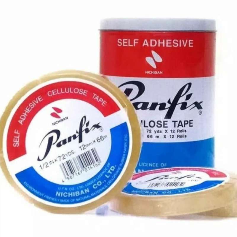 Jual Isolasi / Selotip Panfix 1/2 Inch X 72 Yard Di Seller Berkat Art ...