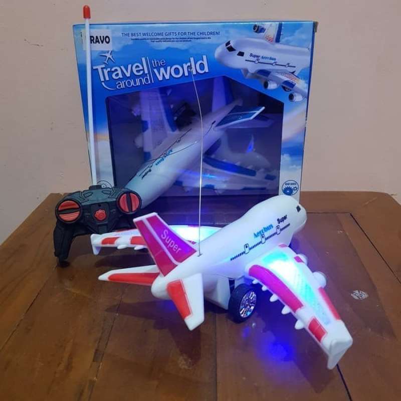 Promo RC Pesawat Terbang Airbus - Mainan Remote Control kapal edukatif ...
