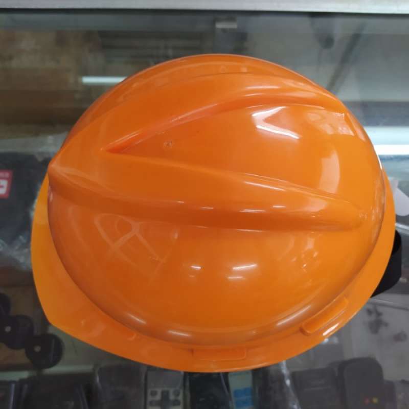Promo Helm Proyek V Warna Orange /safety Helmet Diskon 37% Di Seller ...