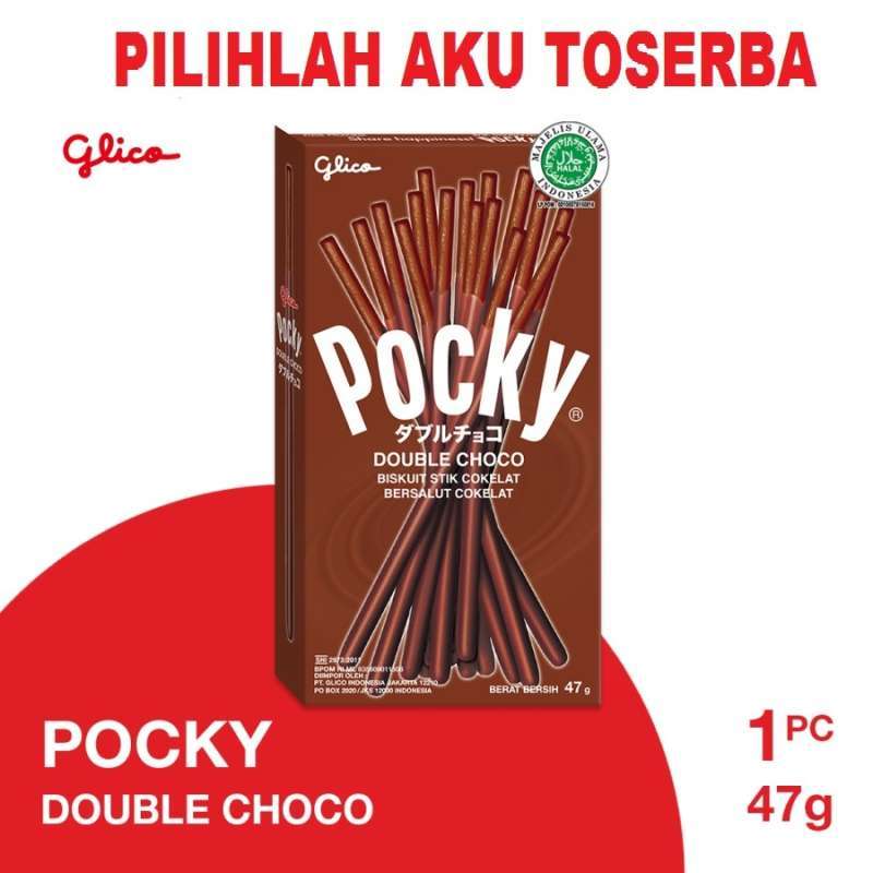 Jual Glico Pocky Regular Pack Double Choco - (harga Per 10 Box) Di ...