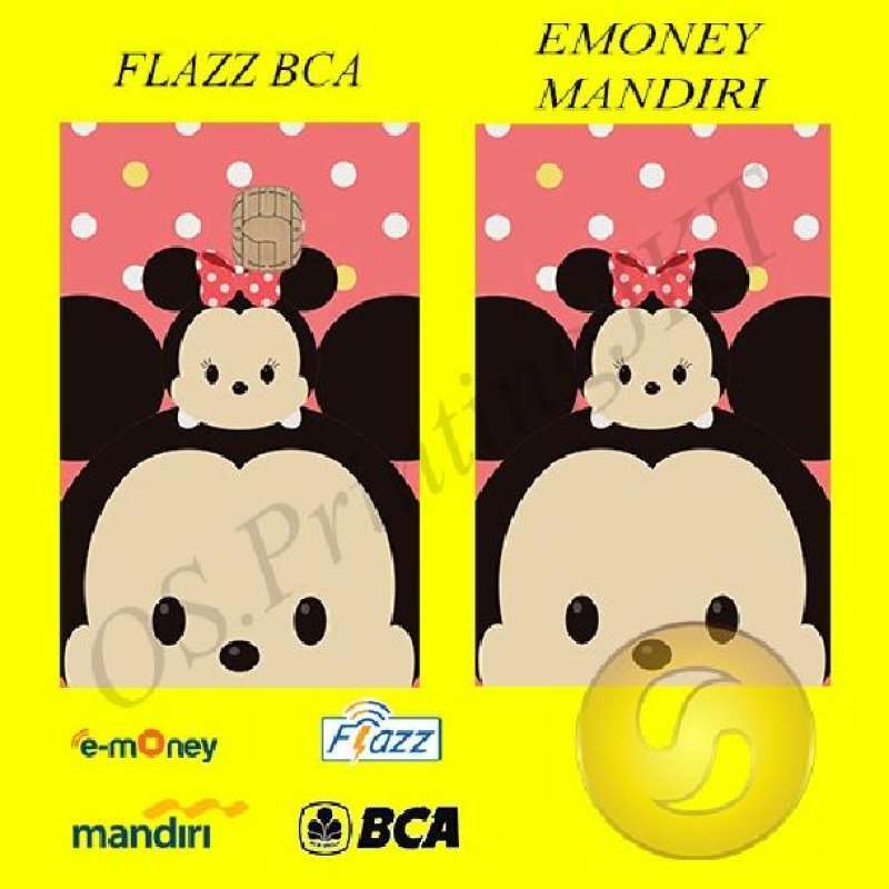 Jual Custom Kartu Flazz Bca Generasi 2 Atau Emoney/saldo 0-edisi Tsum ...