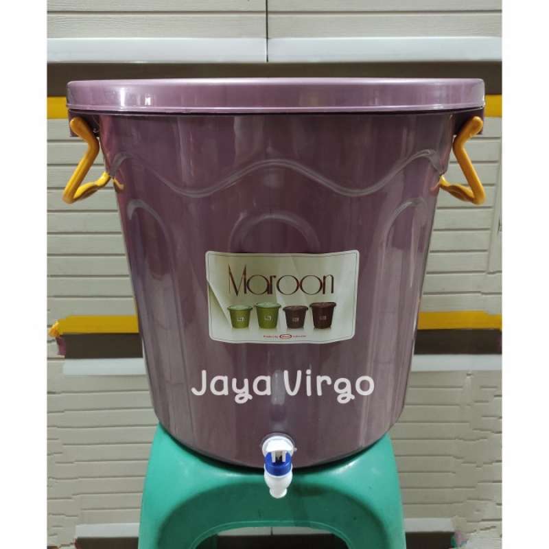 Jual Ember keran 30L / ember cuci tangan / ember kran / timbah kran di ...