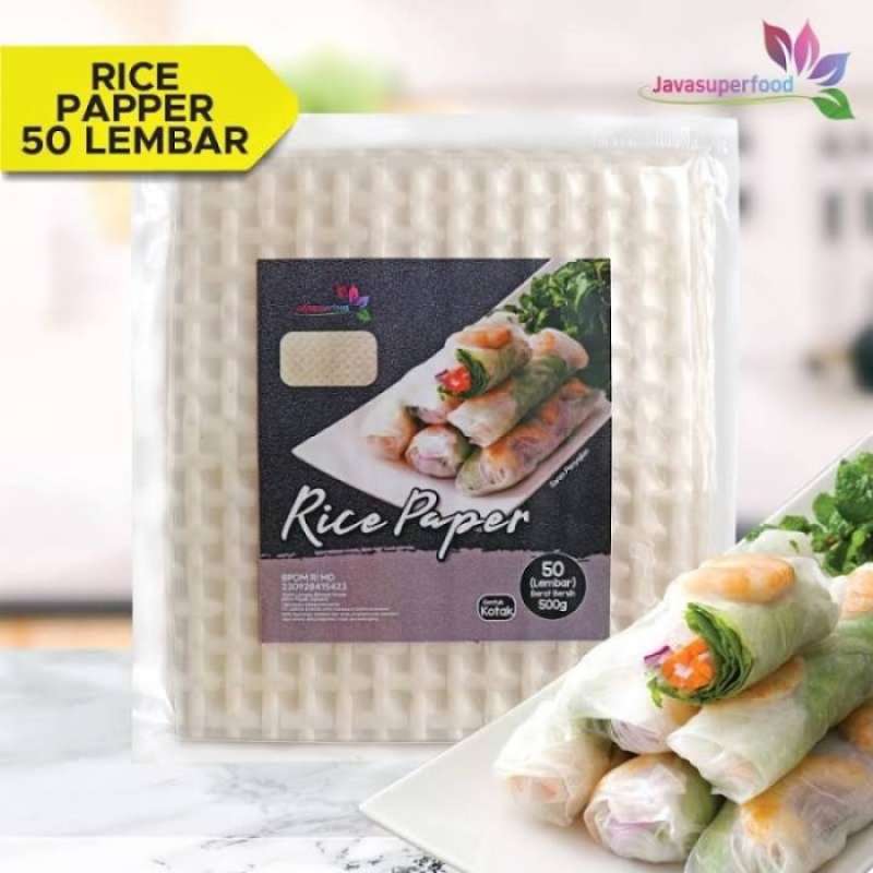 Jual Kulit Lumpia Rice Paper Vietnam 50 lembar . di Seller Adam Frozen ...