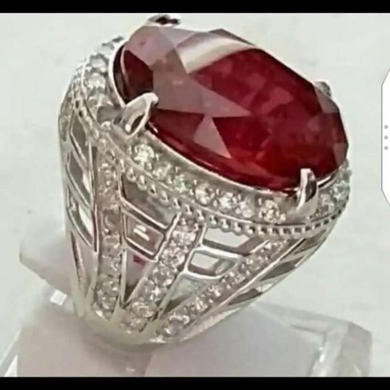 Jual cincin batu merah siam cutting di Seller Koleksibertuah1 - Cibodas ...