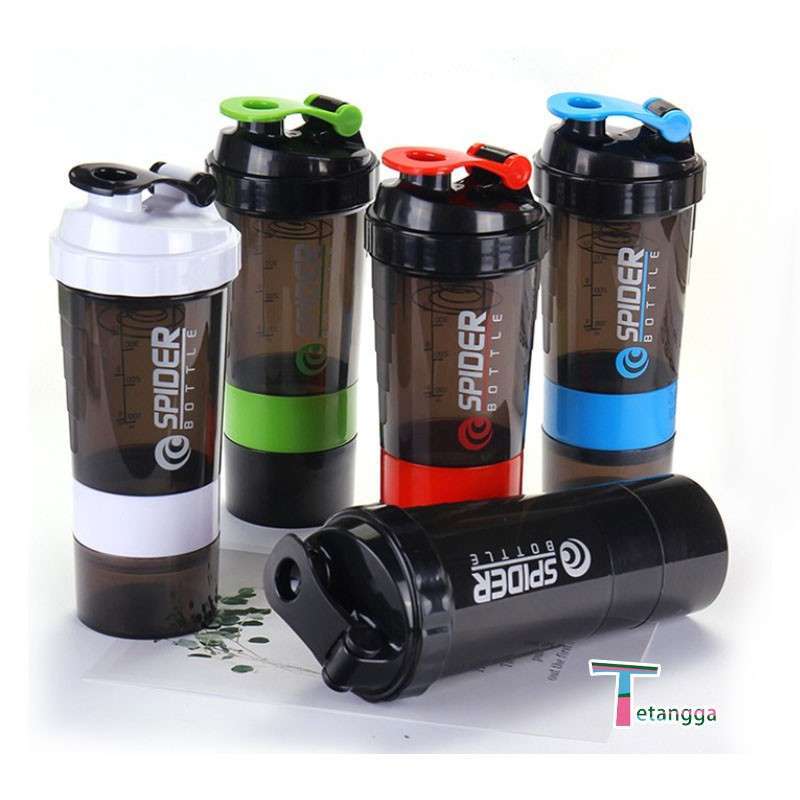 Jual Botol Minum Spider 500ml Botol Minum Shaker Botol Minum Shaker ...