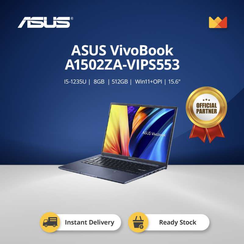 Jual Asus Vivobook A1502za-vips553 (i5/8gb/512gb/win11/opi/15.6) - Blue Di Seller Elit - Sunter ...
