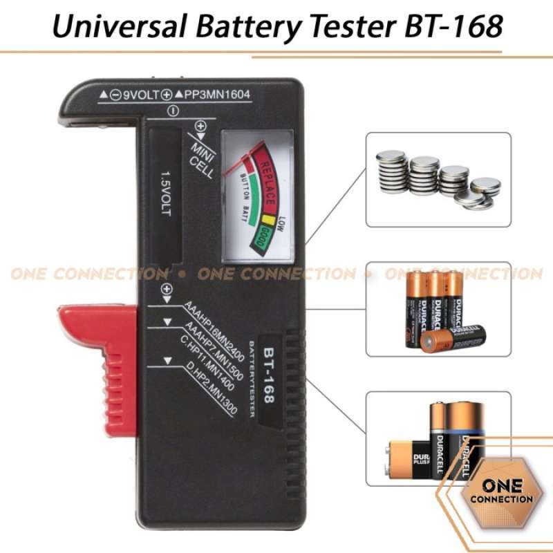 Jual Universal Battery Tester / checker Analog BT168 / Alat Test ...