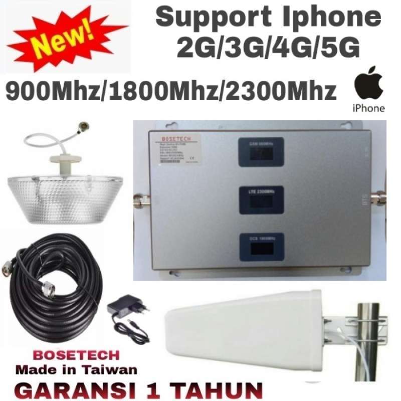 Jual Repeater GSM 2G 3G 4G 5G Penguat Sinyal Signal HP BOSETECH BT-92318HQ di Seller Silvanna ...