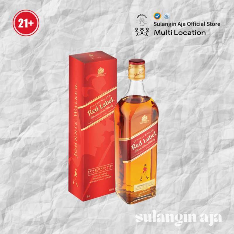 Jual Johnnie Walker Red Label 750 mL di Seller Sulangin Aja Official ...