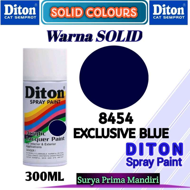 Jual 8454 Exclusive Blue Diton Standar Exclusive Blue 300cc Cat Semprot ...