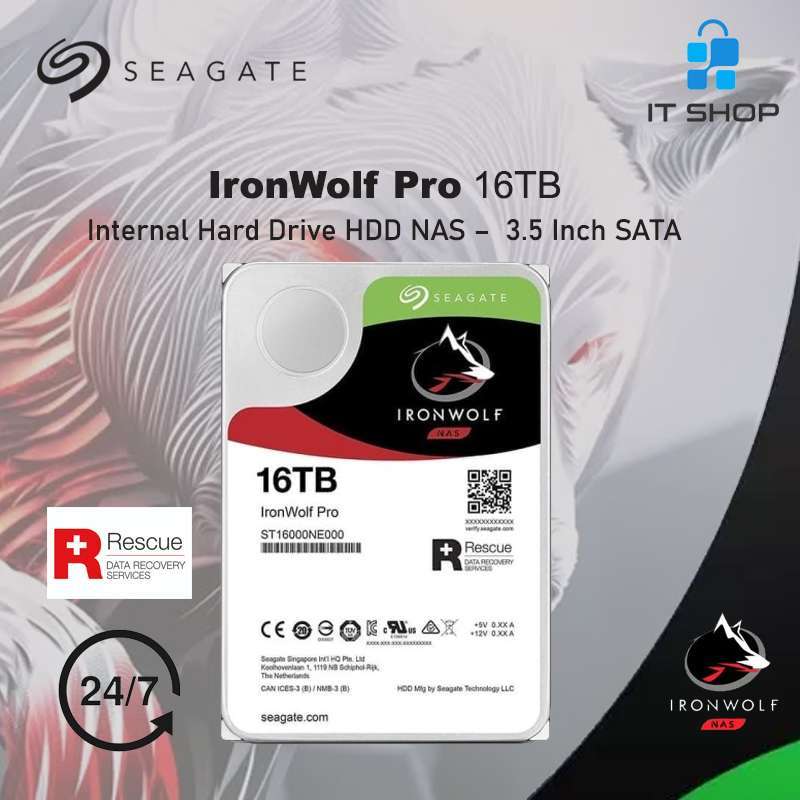 Jual Seagate Ironwolf Nas Pro 16tb Di Seller It Shop Official Store - Mojo, Kota Surabaya | Blibli