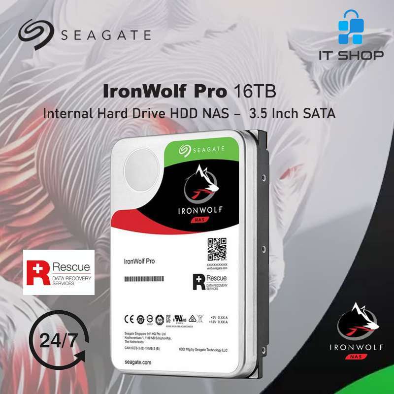 Jual Seagate Ironwolf Nas Pro 16tb Di Seller It Shop Official Store - Mojo, Kota Surabaya | Blibli