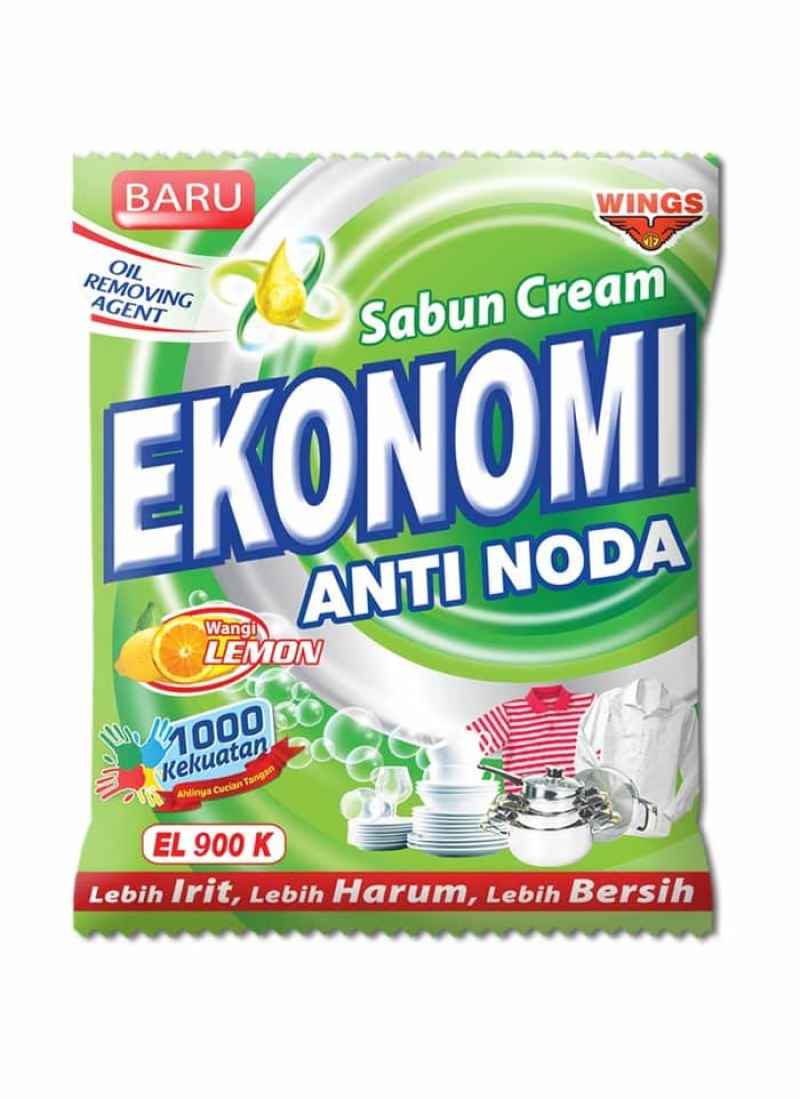 Jual Ekonomi 500 Lemon Sabun Krim [Kemasan Sachet/ 196 g] - - di Seller ...
