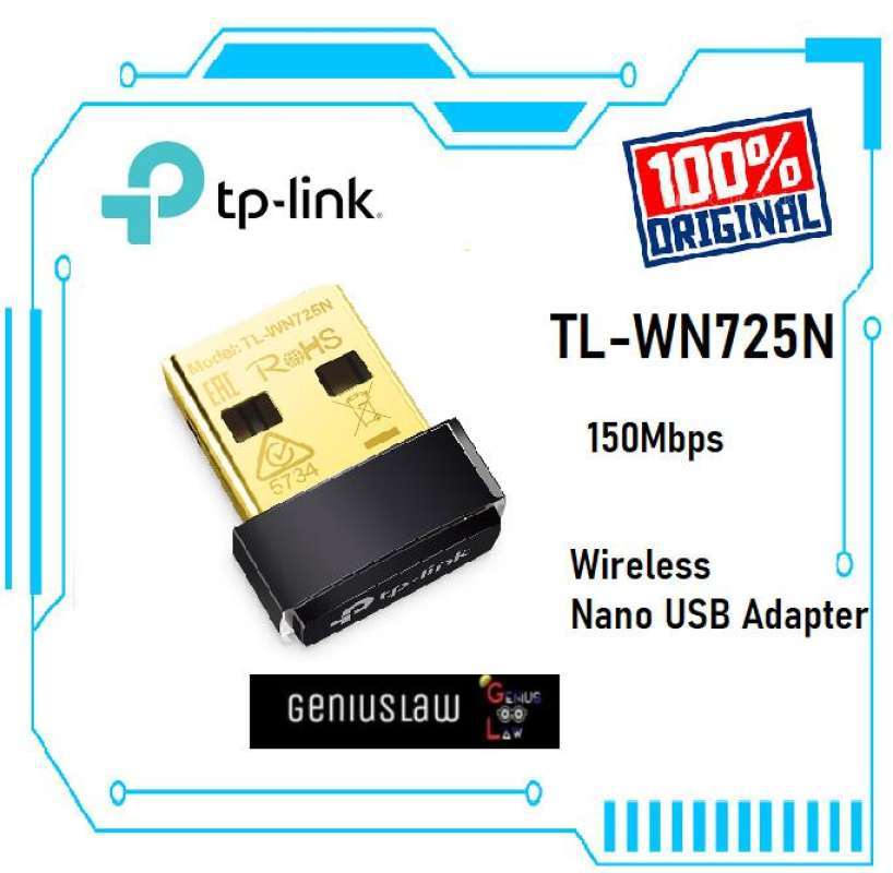 Jual Usb Wifi Wn725n Tp Link Wireless Tplink Tl-wn725n 150 Mbps Nano ...