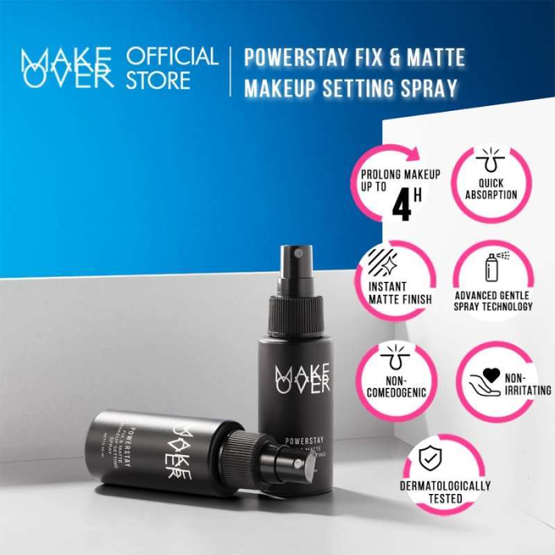 Promo Powerstay Fix & Matte Makeup Setting Spray Diskon 17% di Seller ...