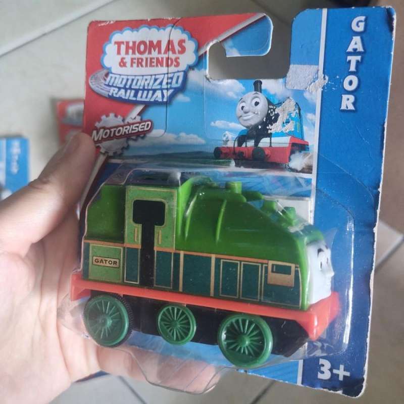 Jual Thomas & Friends Motorized Railway Gator Toby Henry - Thomas Di ...