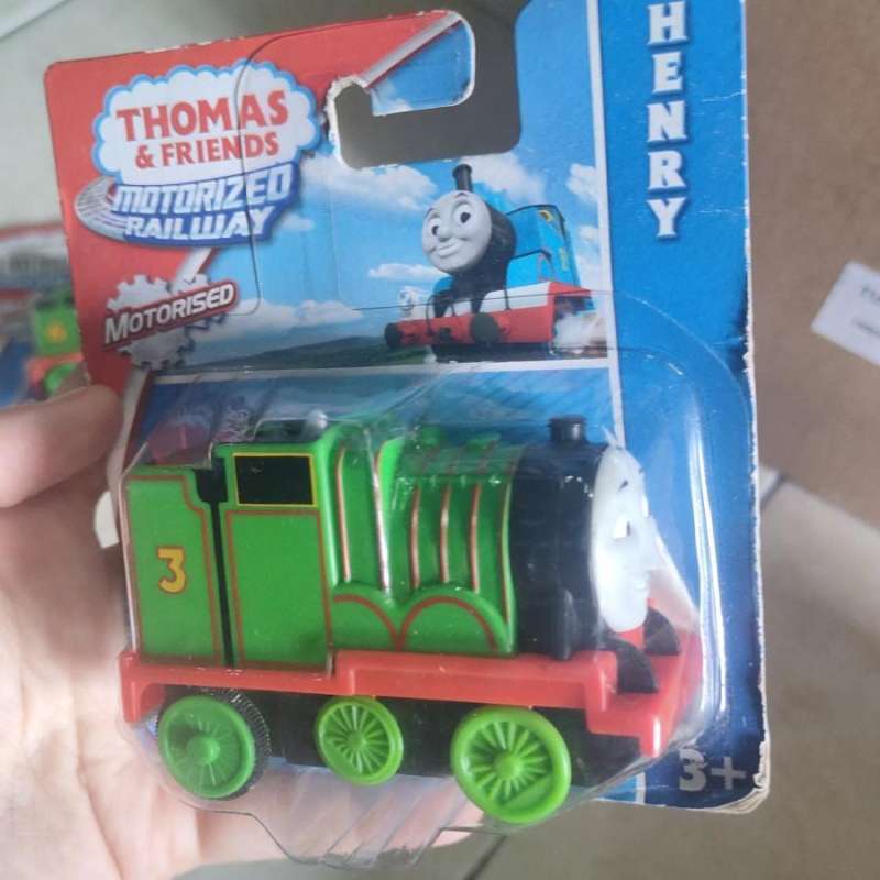 Jual Thomas & Friends Motorized Railway Gator Toby Henry - Thomas Di ...