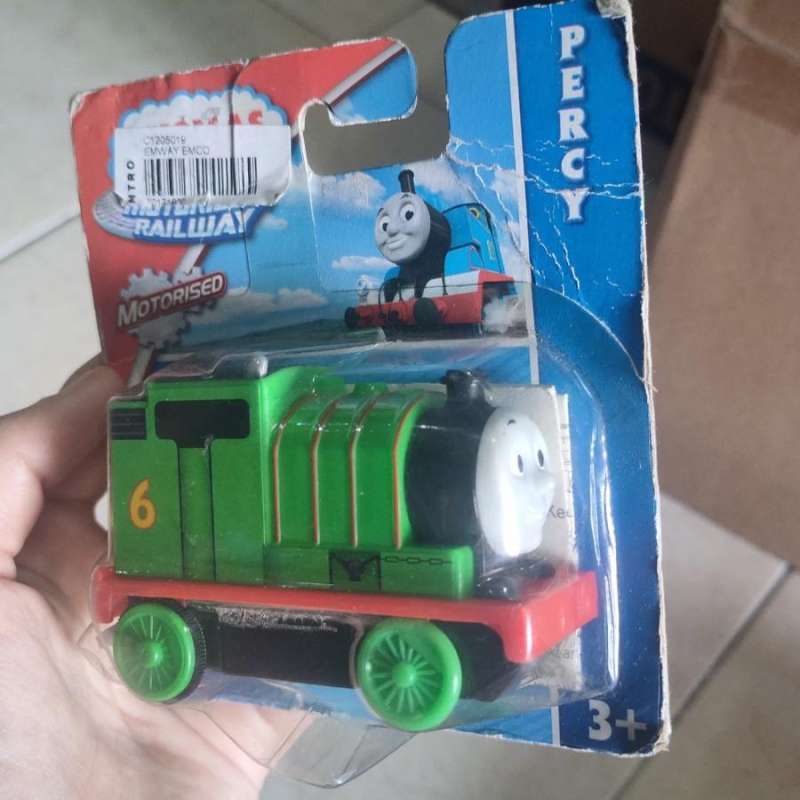 Jual Thomas & Friends Motorized Railway Gator Toby Henry - Thomas Di ...