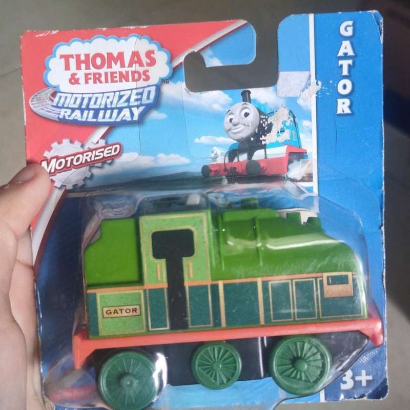 Jual Thomas & Friends Motorized Railway Gator Toby Henry - Thomas Di ...