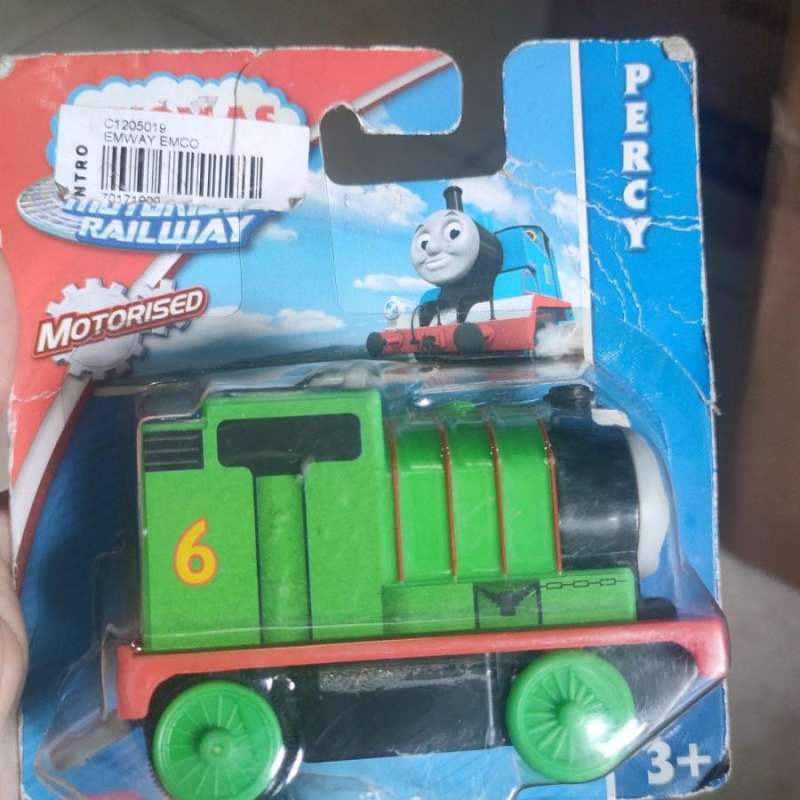 Jual Thomas & Friends Motorized Railway Gator Toby Henry - Percy Di ...