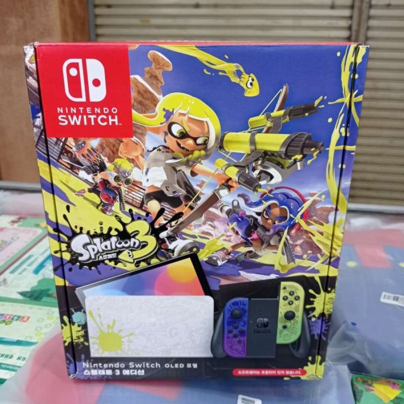Jual nintendo switch oled splatoon 3 edition di Seller Silvanna - Kota ...