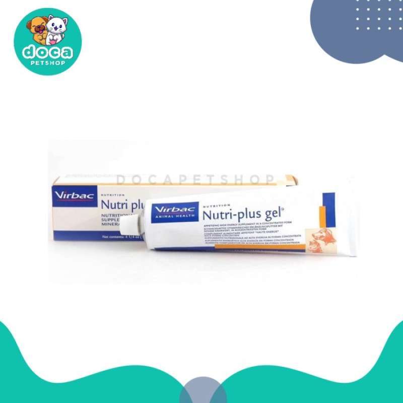 Promo Nutriplus gel 120gram multi vitamin anjing & kucing Diskon 23% di ...