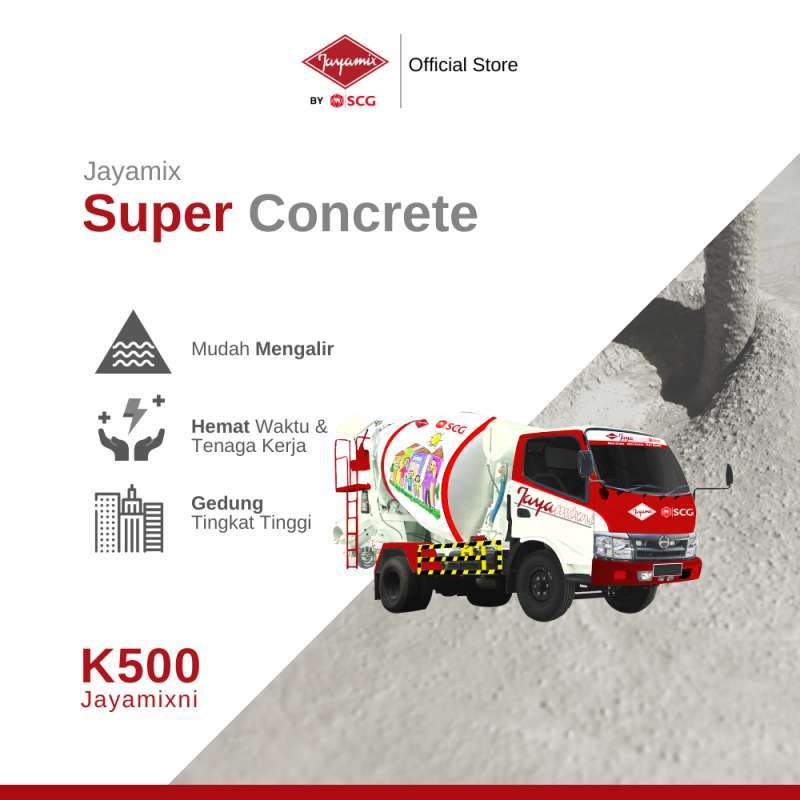 Jual Jayamix by SCG Beton Jayamix Super Concrete K500 (Jayamixni ...