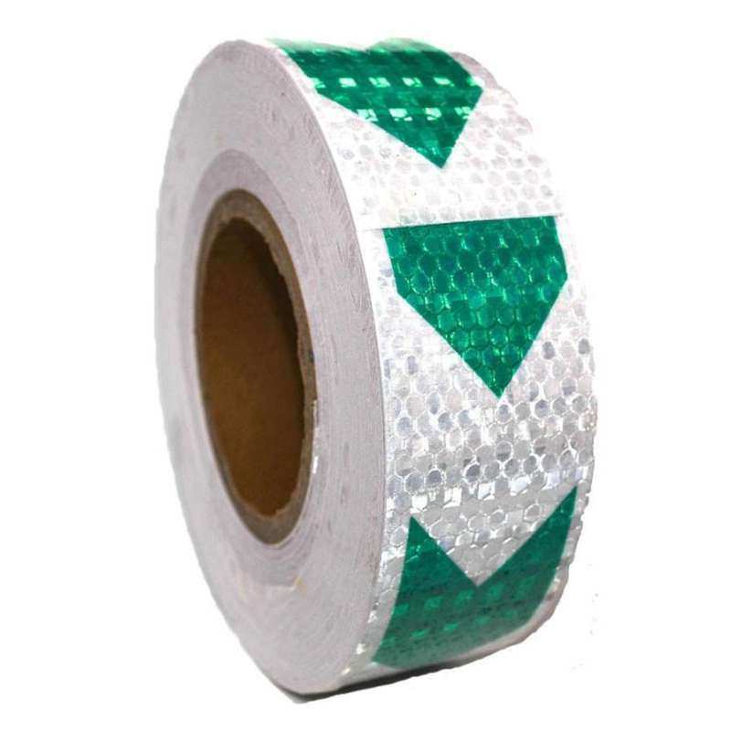 Jual Lakban selotip Reflective Sticker stiker safety malam Mobil Truk ...