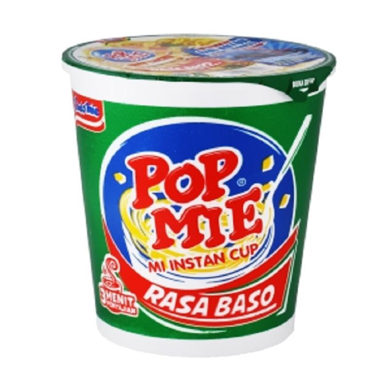 Jual Pop Mie Rasa Bakso Spesial Jumbo Mie Instan [75 g] di Seller ...
