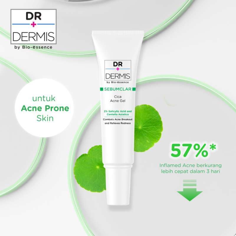 Jual [cnc Mxb] Dr. Dermis Sebumclar - Cica Acne Gel 15gr Di Seller Bio ...