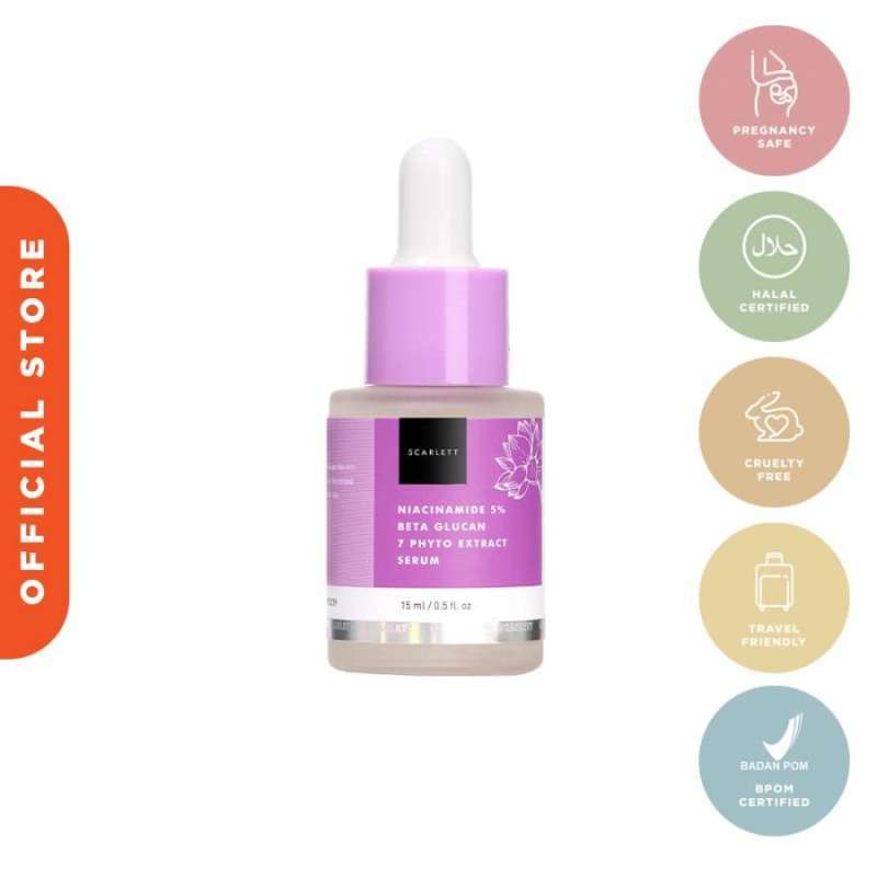 Jual MSBB - Scarlett Whitening Niacinamide 5% Beta Glucan 7 Phyto ...